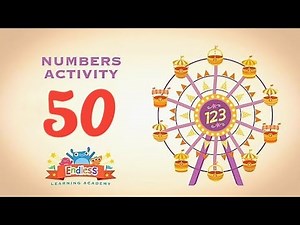 Endless Number Video 50: Fun Math Activities For Kids | Counting