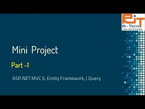 MVC5 Mini Project Part 1