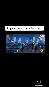Angry birds transformers game