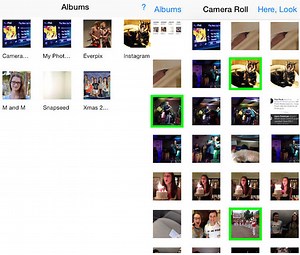 Here, Look: An iOS App for Creating Quick, Disposable Photo Albums to Show Friends