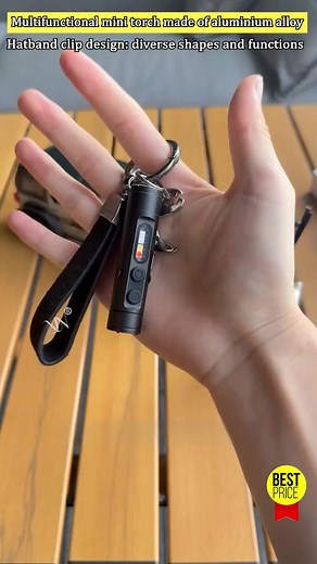 🔦✨Tired of bulky, weak flashlights? 😫 This Aluminum Alloy Mini Flashlight​ packs extreme brightness, rugged durability, and hands-free convenience into a tiny design—perfect for adventures, emergencies, and everyday use! 🚀🌙 ✅ SUPER BRIGHT & MULTI-MODE: Up to 1300 lumens​ 🌟 with 5–8 adjustable modes (high/medium/low/strobe/SOS)—light any scene! ⚡🔄 ✅ ALUMINUM ALLOY ARMOR: Aerospace-grade metal body—shockproof, waterproof (IP68 rated), and built to survive drops! 💪🌧️ ✅ MAGNETIC & CLIP-ON: S