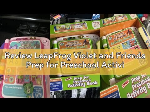 Review LeapFrog Violet and Friends Prep for Preschool Activity Book, Pink