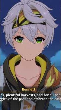 A Wish to Pyro Archon #Bennett #genshinshorts