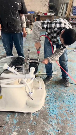 Look!! 5-step installation of a freestanding jacuzzi – FICO factory professional work!