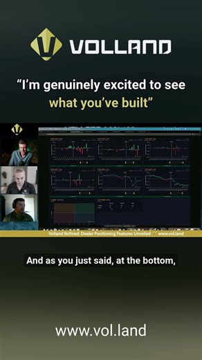 Statisticians love analytical tools in Volland #dealerpositioning #marketdata #trading #tradingedge