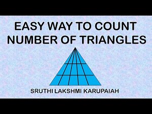 Easy Tricks to Count Number of Triangles - Part 1 | Best Trick for Counting Figures | Reasoning