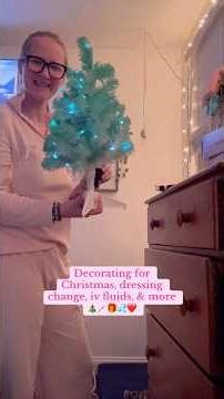 chronic illness Vlogmas day 1! #Vlogmas #chronicillness #spoonielife #minivlog #christmasdecorating