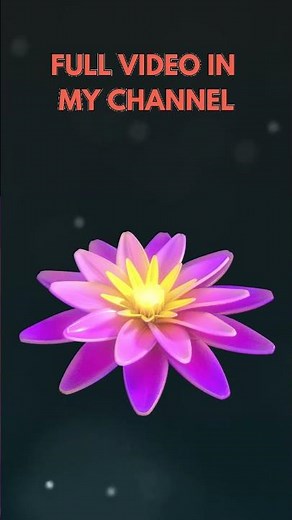 Blender Tutorial: Stylized Glowing Lotus Flower