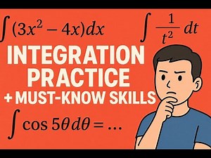 2 Hours to Master BASIC Integration Rules + Trigonometric Identities | Full Crash Course