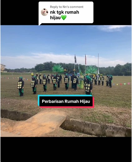 Replying to @Nn Tahniah dan Syabas Rumah hijau Johan bagi kategori perbarisan👏🏻👏🏻