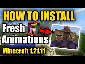 How to Install Fresh Animations for Minecraft 1.21.11 (2026)!