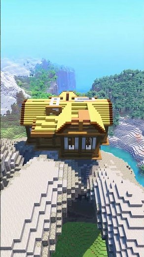 Minecraft Hand Starter House Build Timelapse #minecraft #minecraftbuilding