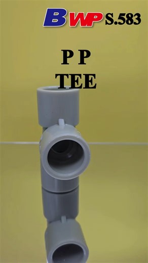 PP TEE. ASUNG Plastic Valve. BWP