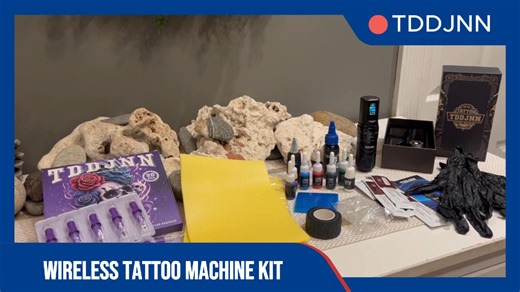 Watch Tatoo machine kit - includes everything you need to start, perfect for beginners! on Amazon Live