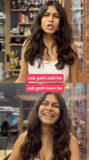 Kisne bola meri galti hai? 🙈 ft. @yashashvi.26 (Girlfriend, exes, gaslighting, manipulation, toxic girlfriend, #FCreels) | FilterCopy