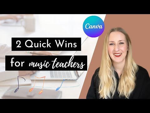 How to Create Amazing Sheet Music and Worksheets for Your Music Students | Canva Tutorial