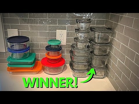 The CLEAR Winner: Pyrex Containers v. Rubbermaid Containers