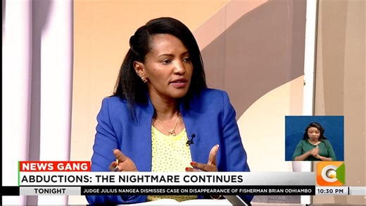 Judie Kaberia, Snr. Project Manager, FNF: What we are witnessing in the country is shocking, more than we’ve ever seen before. Abductions are becoming common because if those at the top can observe it continue happening, what do you expect an ordinary person to do? Up to now, we are not feeling safe #CitizenNewsGang | Citizen TV Kenya