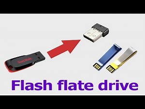 How to create usb flat flash drive make at home easy | usb | pen drive