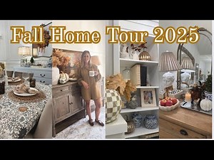Cozy Fall Home Tour 2025 🍂 | Traditional & Elegant Autumn Decorating Ideas!!