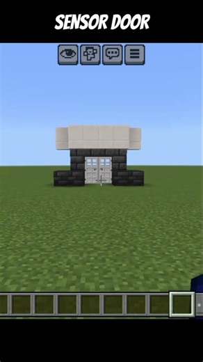 SENSOR DOOR... #minecraft