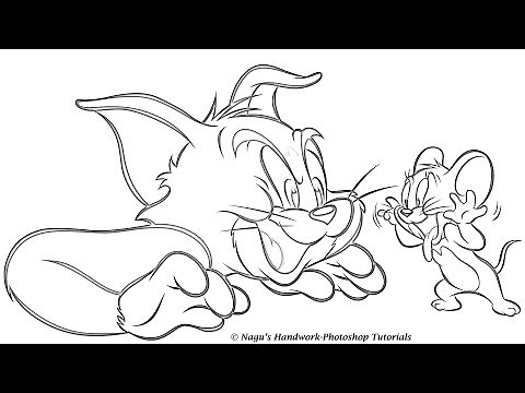 How to convert Photo into Pencil Drawing-Photoshop Tutorials By Nagu's Handwork