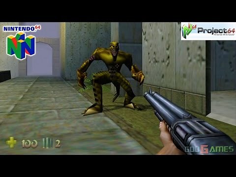 Turok 2: Seeds of Evil - Gameplay Nintendo 64 1080p (Project 64)