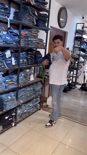 ‎کسپرمد | هودی | بافت | دورس | ست‎ on Instagram‎: "شلوار مام‌ اما امروزی🔥 🕘 ساعت کاری مجمووعه: ۱۱ تا ۲۱ 📍 آدرس: تهران، فلکه دوم صادقیه، بلوار کاشانی، بلوار اباذر، ساختمان پیتزا سه‌فر (ورودی از پشت)، پلاک ۲۹، طبقه سوم، واحد ۵ ☎️ ۰۲۱۴۴۰۹۱۳۶۷"‎