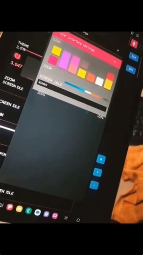 Touchdro - Theme selector