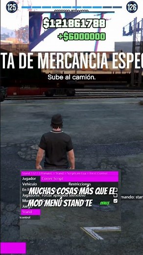 mod menú stand chetea tu cuenta al máximo con el mod menu #gta5online #gtacommunity #krispymods