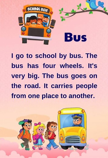 Bus - (Learn English Together) #englishclub #English #tienganh #EnglishLearning #tienganhkhongkho #hoctienganh #speakenglish #doyouspeakenglish #bus