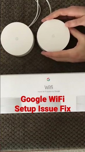 Google WiFi Setup Problem Solution #google #wifi #tipsandtricks