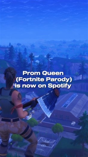 Ryder on Instagram: "Prom Queen (Fortnite Parody) is on Spotify and Apple Music right now! are you gonna go listen to it?"