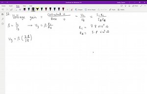 Consider the cascade amplifier of Example 1.3 . Find the overall voltage gain vo / vs obtained when the first and second stages are interchanged. Compare this value with the result in Example 1.3, and comment. | Numerade
