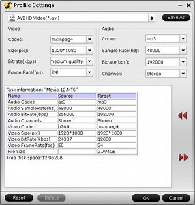 How to edit mts video free