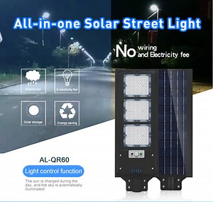 [Hot Item] 7m 60W Solar Powered Street Light with Solar Control System