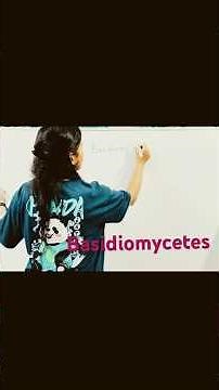 Basidiomycetes !!! Biological Classification Chapter 2 Ncert Class 11 #neet #ncert #biology #ytshort