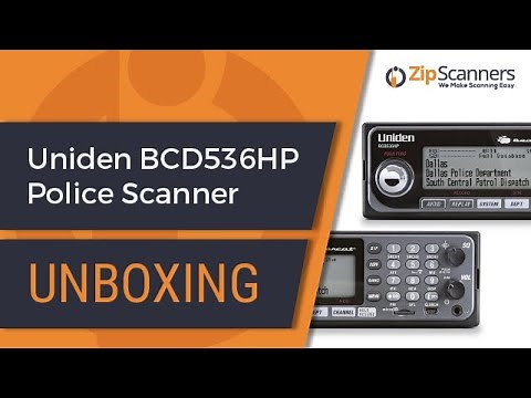 Uniden BCD536HP Police Scanner | Unboxing