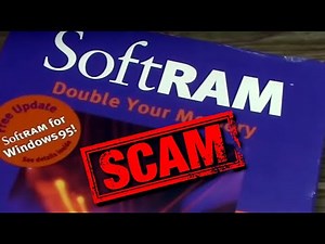 The (Outrageous) 90's Computer Scam That Didn't Double Your RAM | SoftRAM 95 | History in the Dark