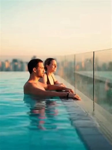 Infinity Pool Gone Wrong: A Hilarious Water Slide Fail