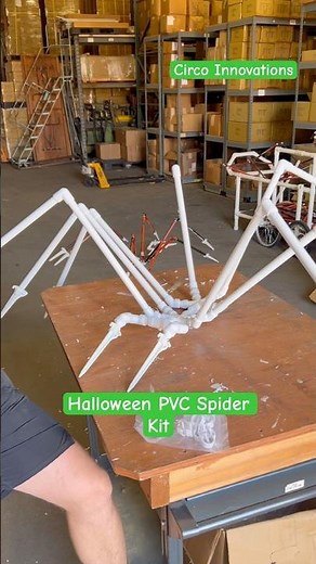 Halloween ￼PVC Spider Kit / Full DIY Build on our Channel