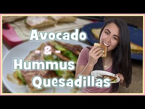 AVocado & Hummus Quesadillas | Maedae in the Kitchen
