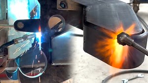 Truck Anti-collision Beam Weld Make #mechanic #james #reels #repair #restoration #automotive | Mechanic James Team