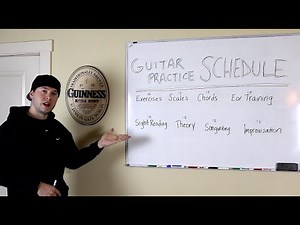 GUITAR PRACTICE SCHEDULE