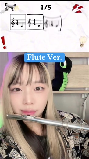 IB： @mia isabella ♪ 様 #saythewordsonbeat #flute #beatchallenge #フルート | フルート