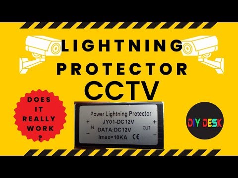 SURGE PROTECTOR FOR CCTV CAMERA | SPD | CCTV CAMERA PROTECTOR | DIY PROJECT | SOLAR CCTV