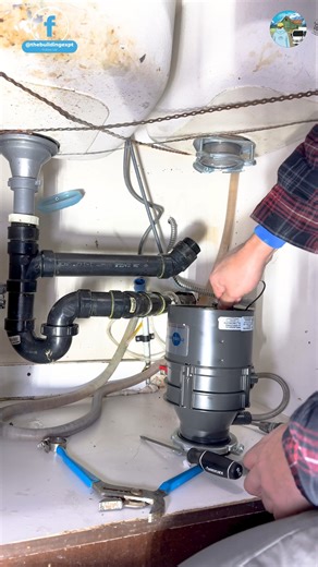 4.4K views · 25 reactions | Replacing a Garbage Disposal #shorts #garbagedisposal #plumbing #plumbinglife #plumbingtricks #plumbingtips #plumber #constructionlife #construction #houseplumbing #KitchenPlumbing #kitchensink | The Building Expert | Facebook