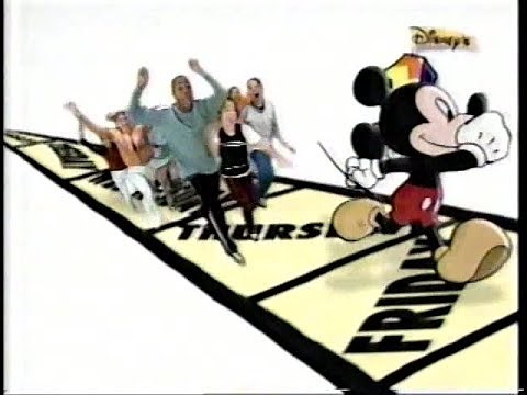 Mickey Mouse Works ABC Disney's 1 Saturday Morning Promo (1999)