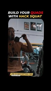 2.4K views · 40 reactions | 略 Build your quads with the hack squat...