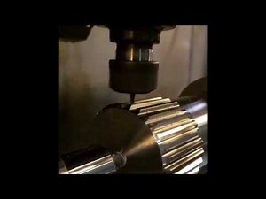 Involute Spline - Rough Machining Operation